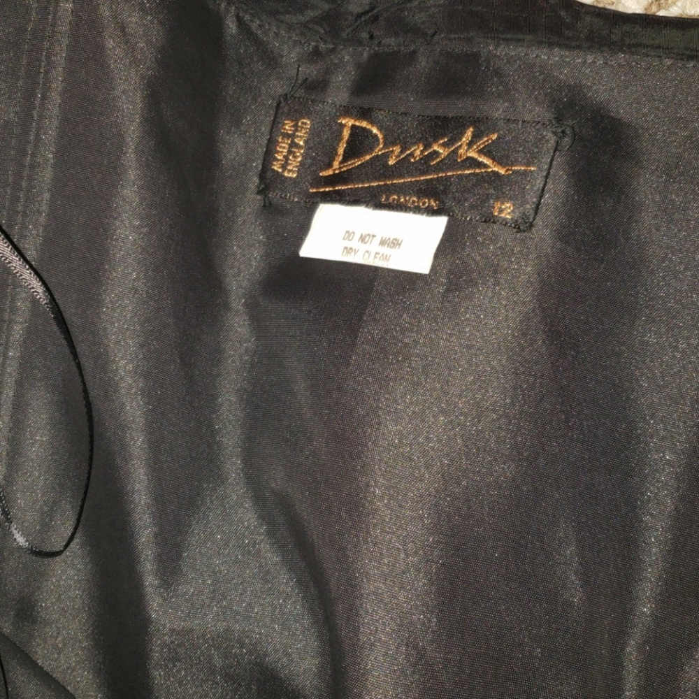 Vintage Dusk Brand Dress Made In England - Gem